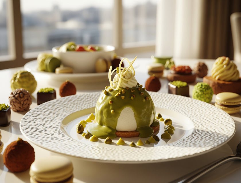 Toppings for Luxury Clients: Pistachio Sauce in Fine Dining – Aladdin