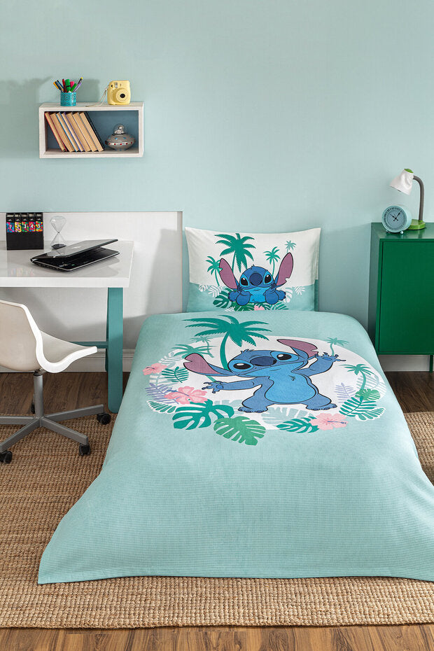 Ozdilek Disney Stitch Single Duvet Cover Set - Cotton – Aladdin