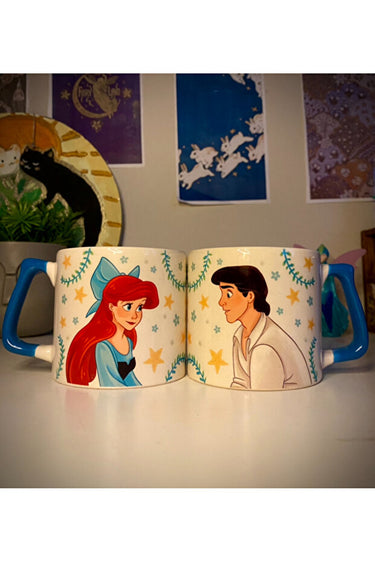 Ariel & Prince Eric Couple Mugs - Disney Little Mermaid – Aladdin