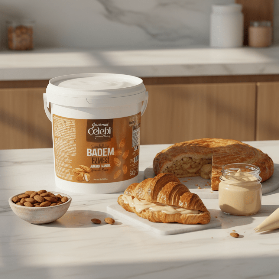 Celebiogullari Professional Spreadable Almond Butter (50%) - 500g, 1kg ...