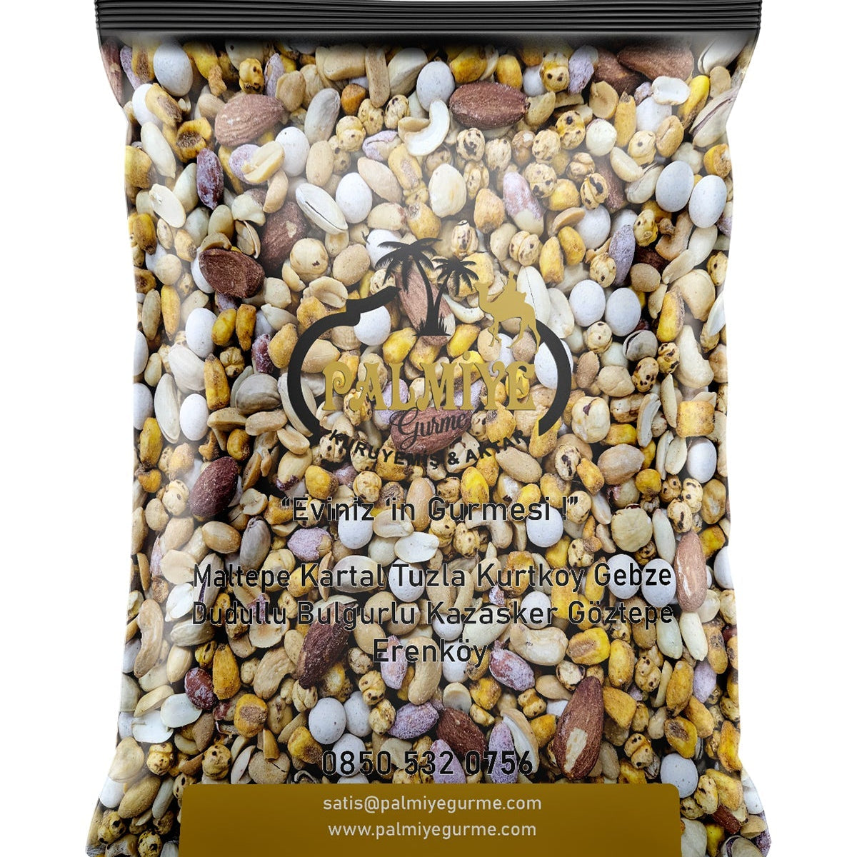Palmiye Gurme Kuba Turkish Mixed Nuts 5 KG - Premium Wholesale Snacks ...