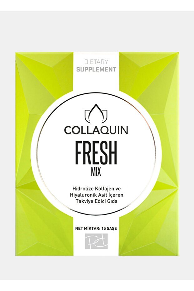 Fresh Mix Hydrolyzed Collagen & Hyaluronic Acid Powder - 15 Sachets ...