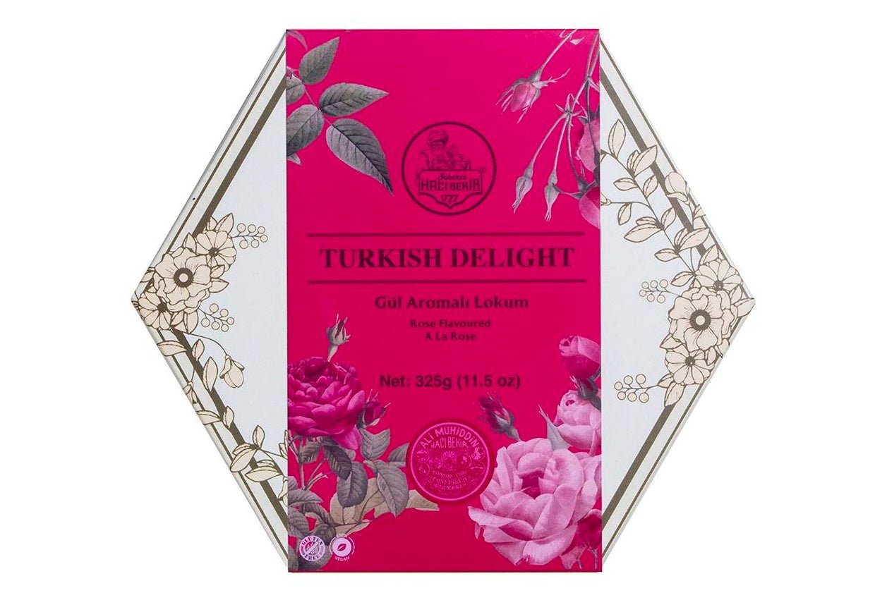 Haci Bekir | Exclusive Turkish Delight Rose Flavored - Unique ...