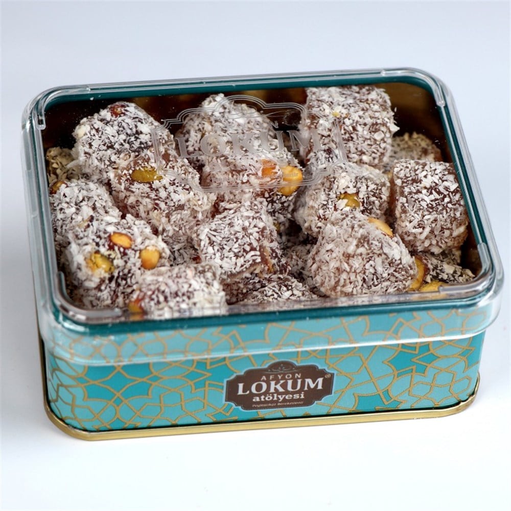 Lokum Atolyesi | Double Roasted Pistachio Turkish Delight Covered with ...