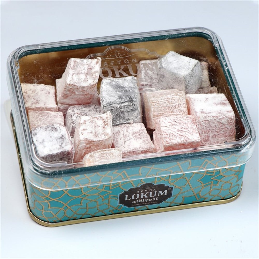 Lokum Atolyesi | Mixed Fruit Flavored Bird Delight in Metal Box ...