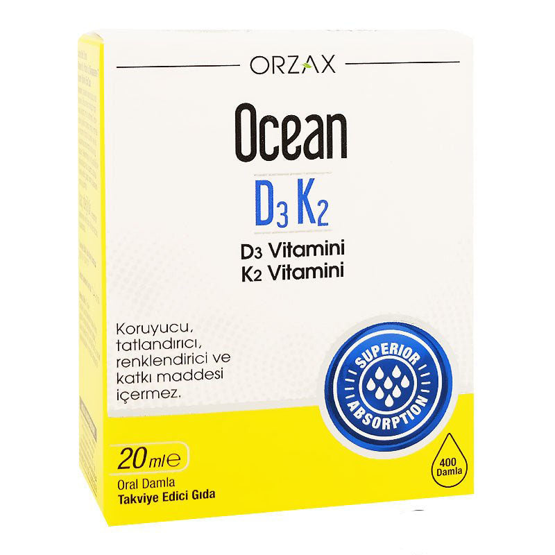 Ocean Vitamin D3 K2 Drop 20 ml – Aladdin