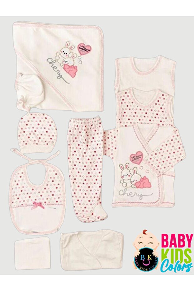 Wholesale Newborn Layette Set - Rabbit Embroidered - 10 Piece – Aladdin