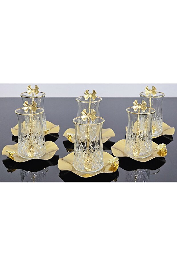 Wholesale Turkish Odin Tea Glass Sets - Premium 18 Pc for B2B – Aladdin