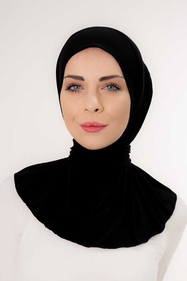 salcenneti.com Snap-Button Krawatte Fertig-Hijab - 50cm – Aladdin