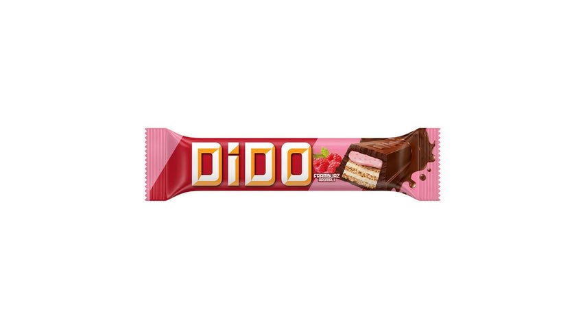 Ulker | Barre de gaufre enrobée de chocolat Dido remplie de crème à la ...