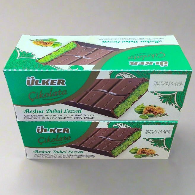 Ulker Dubai Chocolate: Pistachio & Crispy Kadaif Bar | Aladdin