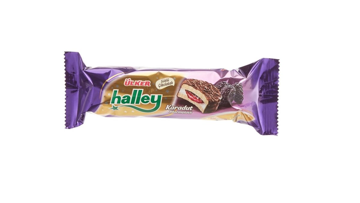 Ulker | Halley Mini Chocolate Covered Sandwich Biscuits Filled with ...