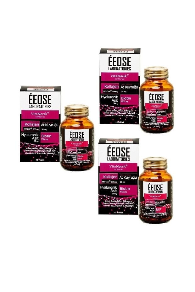 Eeose VitaNorsk Collagen Tablets - Skin, Hair & Nail Support – Aladdin
