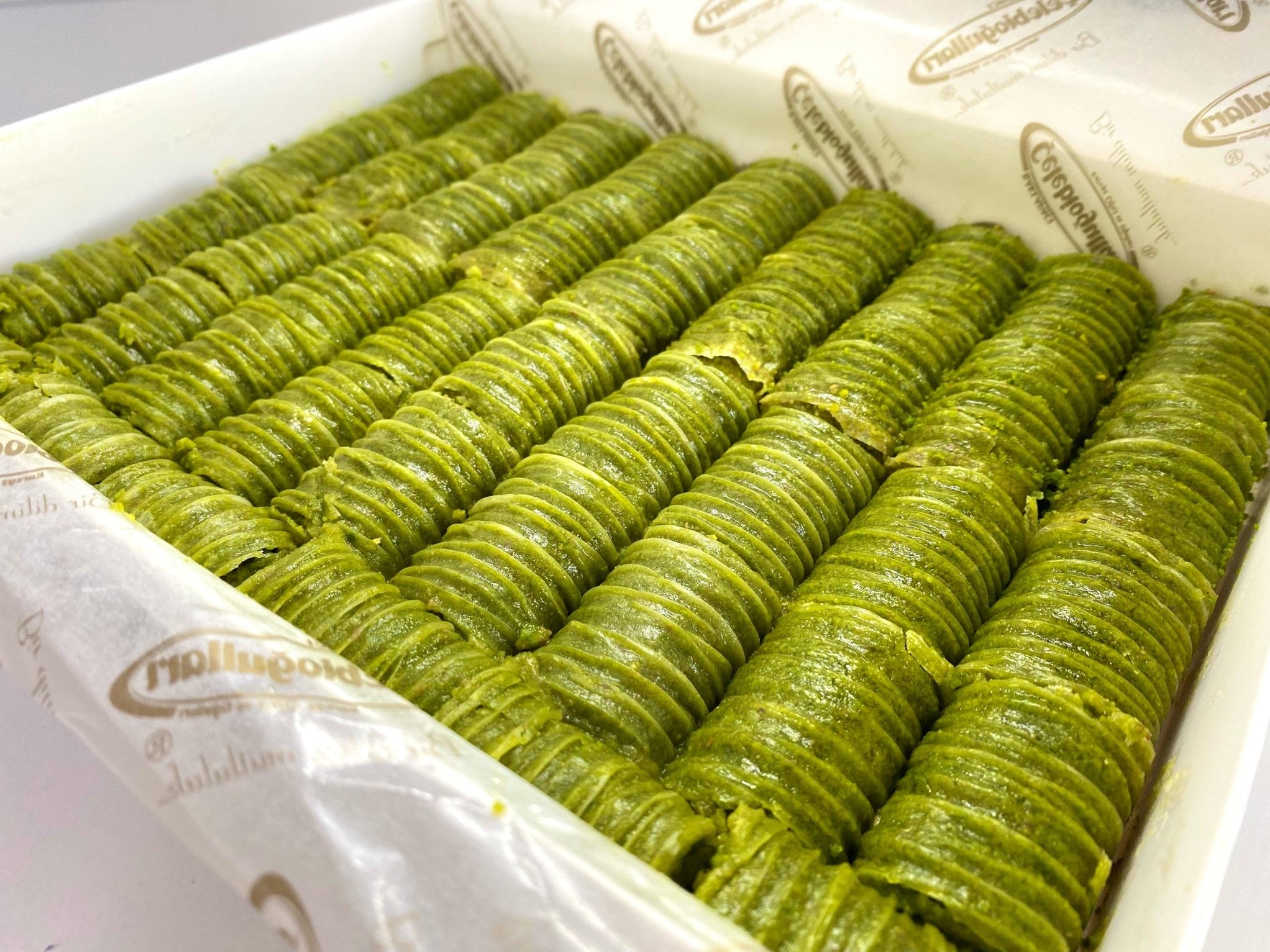 Celebiogullari | Antep Pistachio Wrap Baklava — Aladdin