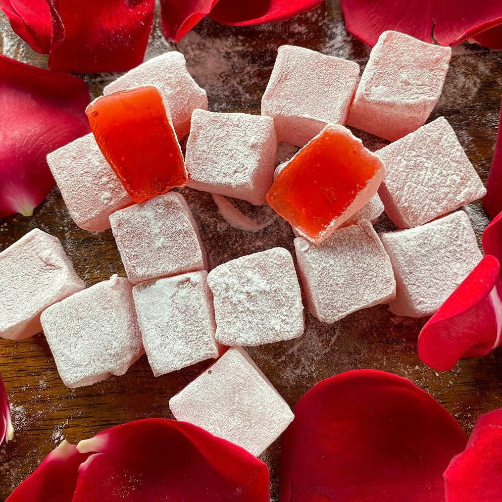 Home Haci Bekir | Exclusive Turkish Delight Rose Flavored - Unique ...