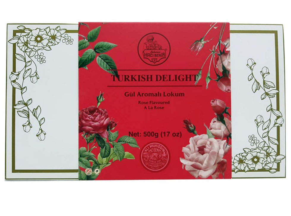 Haci Bekir | Exclusive Turkish Delight Rose Flavored - Unique ...