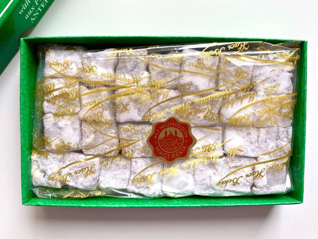 Haci Bekir Exclusive Turkish Delight with Extra Pistachio – Aladdin