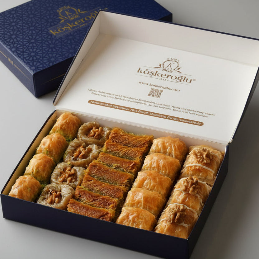 Koskeroglu | Assorted Pistachio and Walnut Baklava
