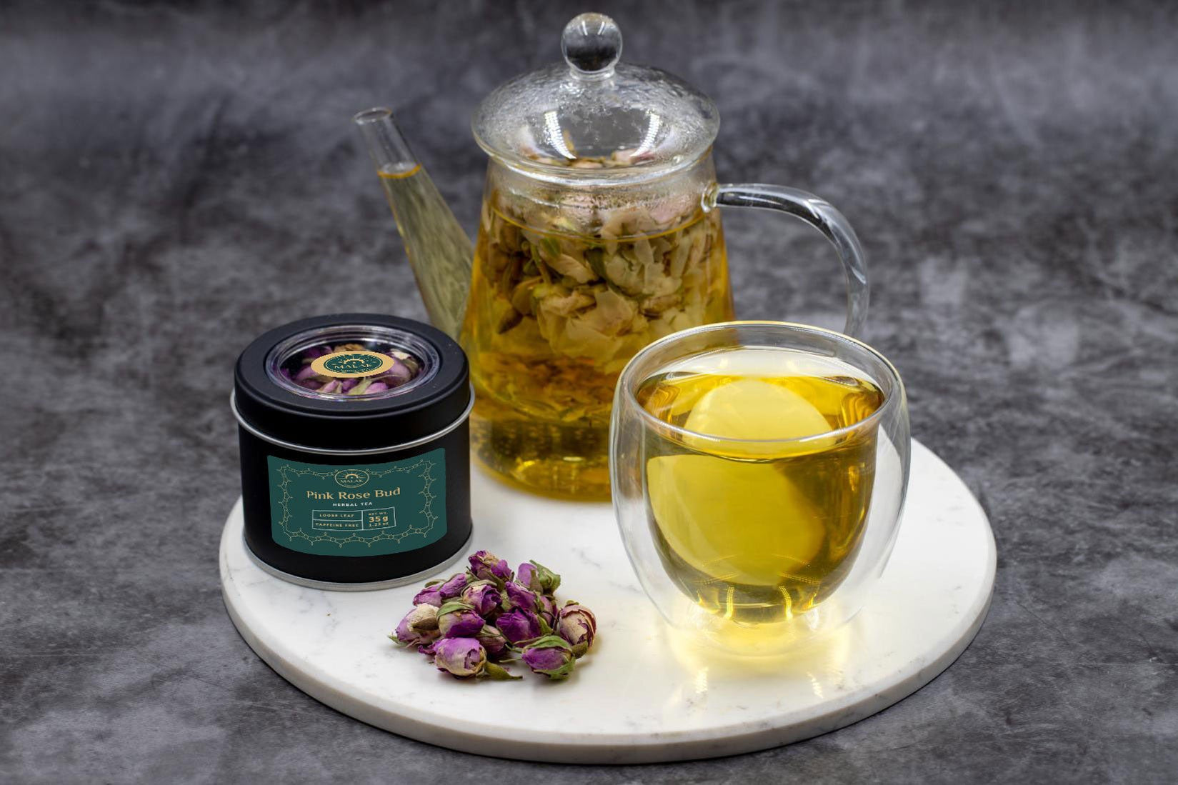 Malak | Turkish Pink Rose Bud Tea 35gr / 1.24oz — Aladdin